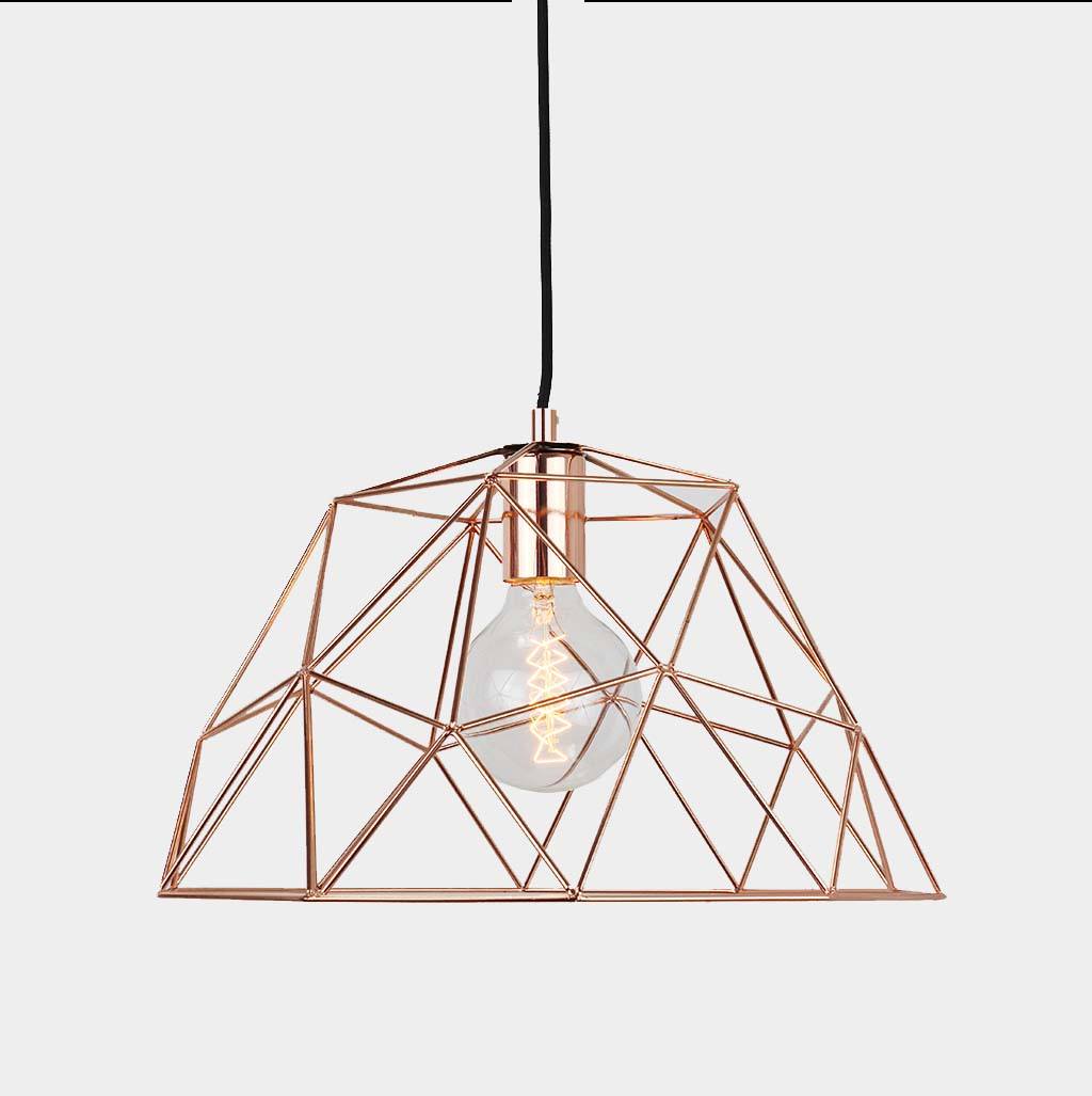 Buy Decagon Copper Wire Cage Light Online - By Living